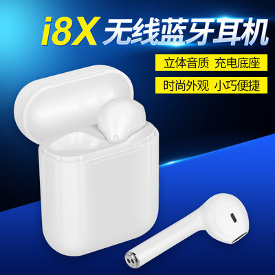 Producentre Mini wireless earphone PDCi8 Mini Sport Wireless Stereo Headphone with clear case for iPhone 8 Samsung note supplier