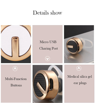 Producentre PDCM99 V4.0 Mini Wireless Headphone Earpiece BT Earphone Stereo Music Call Reminds Handsfree for Mobile Phon supplier