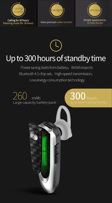 Top Original Wireless CSR driver BT Earphone Call Remind Wear Clip Wireless Headset for business supplier