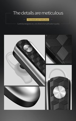 Top Original Wireless CSR driver BT Earphone Call Remind Wear Clip Wireless Headset for business supplier