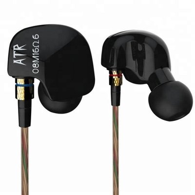 Armature Dynamic HiFi Sport In Ear Earphones Headphones Super Bass Copper Driver KZ ATR supplier