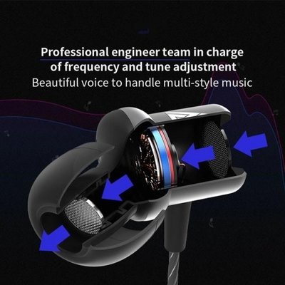 Dynamic QKZ CK1 Noise Cancelling Sport Wired mic HIFI mobile phone headset Earphones supplier