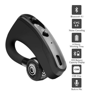 V9 Sport EarphoneTrue Wireless Single Business Earbud Voice Control Call Driver Headset,Rotate supplier