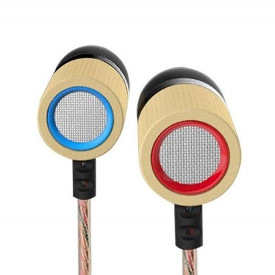 Hybrid Balance Armature Dynamic Bamboo Wood Wired Headphone KZ ED7 3.5mm In Ear Earphone supplier
