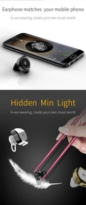 Sport Smallest Mini V 4 dot 1 Sweatproof Wireless Bluetooth Earbuds Earpiece supplier