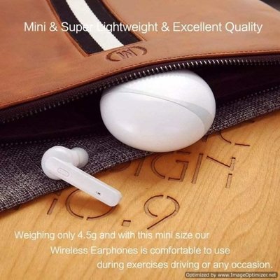True Wireless Stereo TWS Headphone Mini Headsets Blue tooth V5 Stereo 3D HD Sport Headphone with Mic supplier