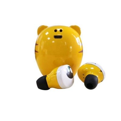 TWS Upgraded BT true Wireless Earbuds with carton cute shape True bluetooths earphone wireless supplier