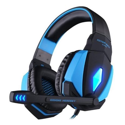 KOTION EACH G4000 USB 2 Stereo Gaming Headphone Headset Headband with Mic Volume Control LED supplier