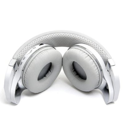 Bluedio T2S Bluetooth V5.0 Foldable Wireless Over-ear Headphones Headsets in white supplier