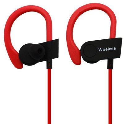 Sweatproof earbuds runner sport wireless headphones earphone with mic and comfortable ear hook supplier