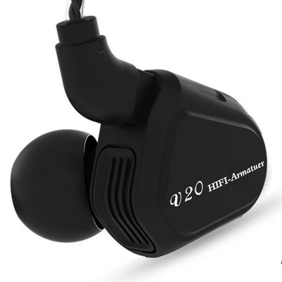 Hybrid Balance Armature UnitsOriginal Factory 1DD 1BA TRN V20 Headphone Hifi Dynamic Sport Earphone supplier