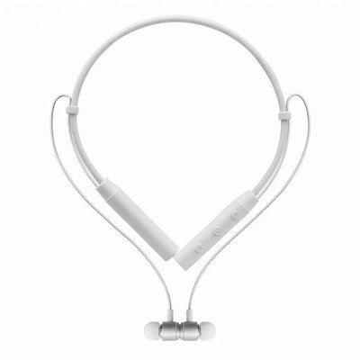Metal Neckband magetic wireless Earphone Headphone In Ear mobile handfree Magnet bluetooth supplier