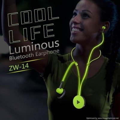 Wireless headphoneWireless earphone with intelligent light emitting luminous earphone supplier