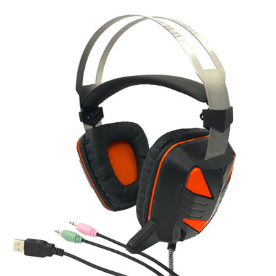 Wired Over Ear gaming Headphone Noise reduction ear pads and DC jack USB connector for PS4 supplier