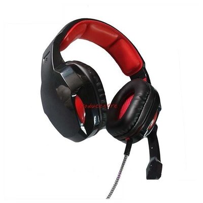 customized gaming headphone with sound reduction for ps4 computer game with DC jack and USB commector supplier