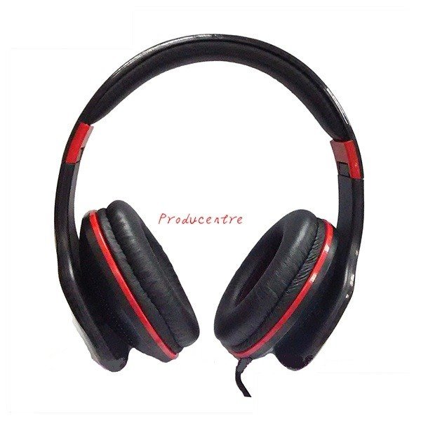 custom communication headphone wholesale good shape music headphone with noise reduction made with gloss ABS supplier