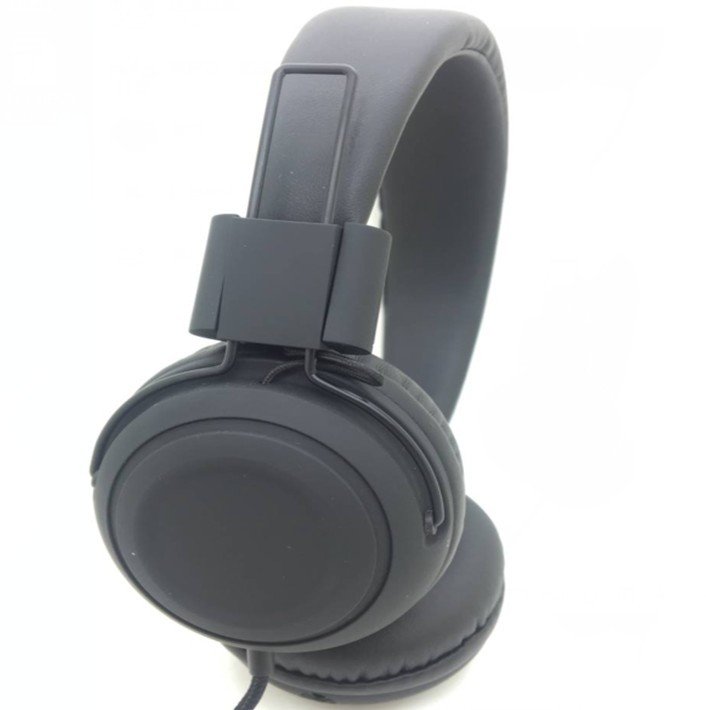 stainless steel wire rail hifi stereo headphone with 1.2m wire length for student in rotated ear covers supplier