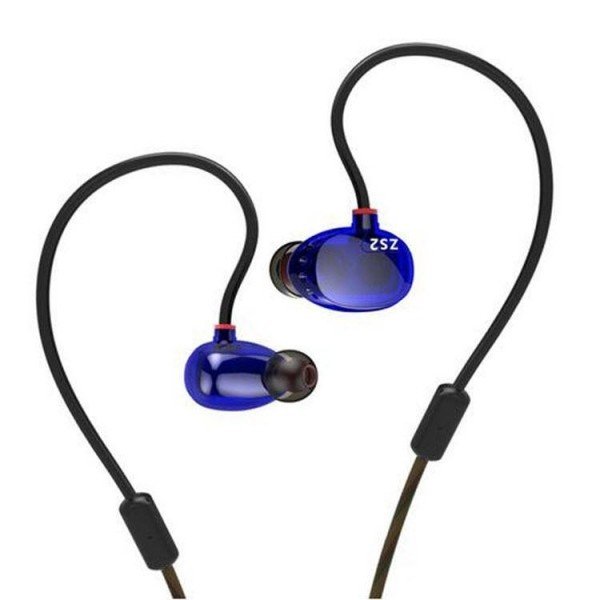 KZ ZS2 Noise Cancelling Deep Bass Dual Driver Dynamic Earphones Running Sport Headphone supplier