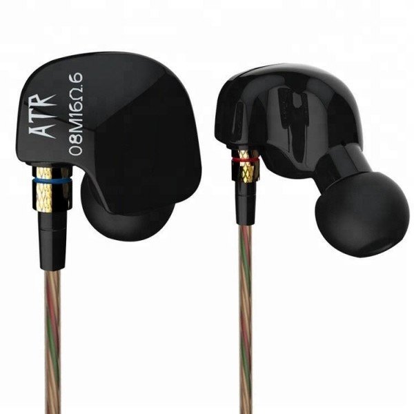 Armature Dynamic HiFi Sport In Ear Earphones Headphones Super Bass Copper Driver KZ ATR supplier