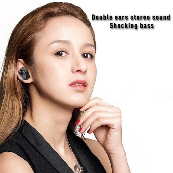 Sports Handsfree TWS V5 In Ear True Wireless Earbuds Automatic Connect Bluetooth Earphone supplier