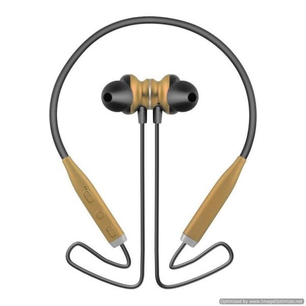 ergonomic sport neckband bluetooth magnet earphone with HiFi sound effect and app remote control supplier