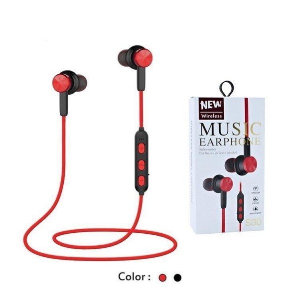 5 hours music time S30 2019 Trending Wireless Sports Earphone Handsfree Earphone Bluetooths Earphone supplier
