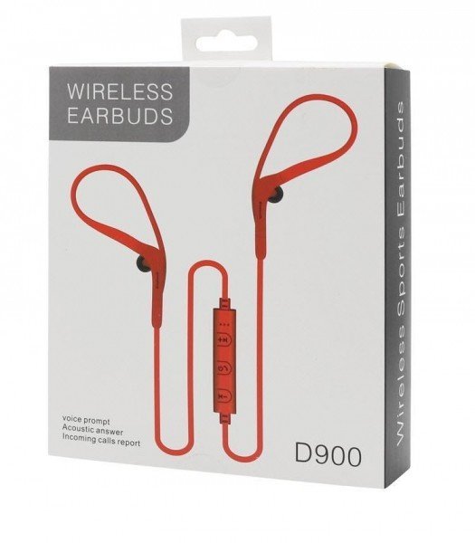 Hanging Ear Hook Wireless Earphone Blue Tooth Earbuds With Hook With Mic D900 Handsfree supplier