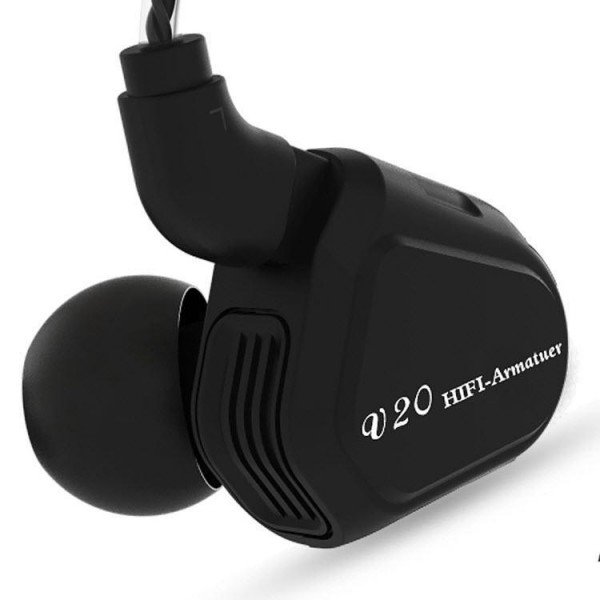 Hybrid Balance Armature UnitsOriginal Factory 1DD 1BA TRN V20 Headphone Hifi Dynamic Sport Earphone supplier