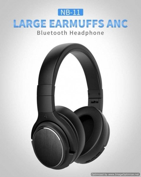 Super comfort ANC Bluetooth headphonet with true protein leather earpads supplier