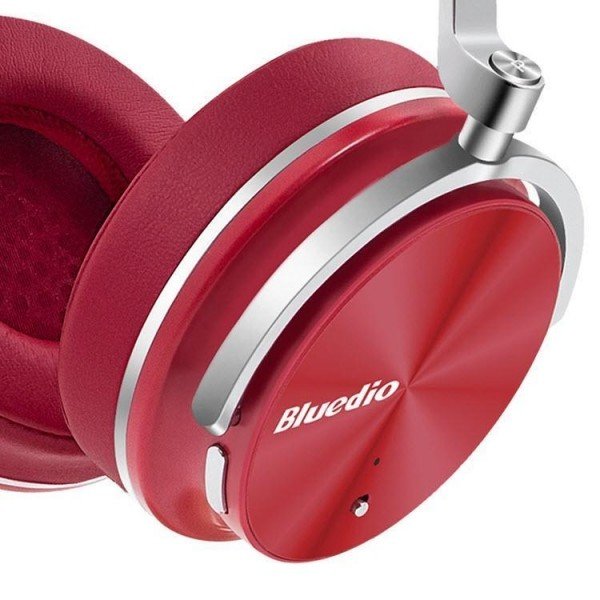 Original Bluedio T4 Active Noise Cancelling ANC Wireless Bluetooth Headphone Headset With Mic in red supplier