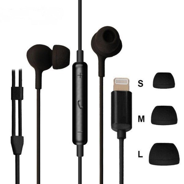 Lightning original mfi earbuds 2019 headphone brand logo for iphone supplier