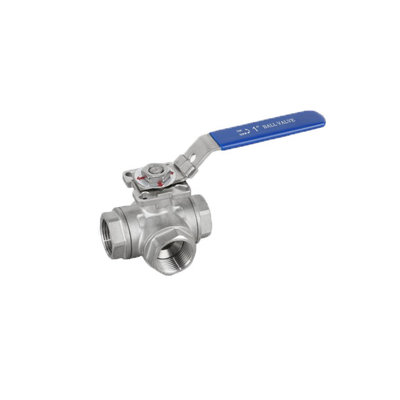 3 Way Stainless Steel Thread Ball Valve