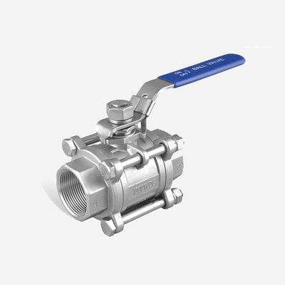 WCB 3PC high pressure ball valve