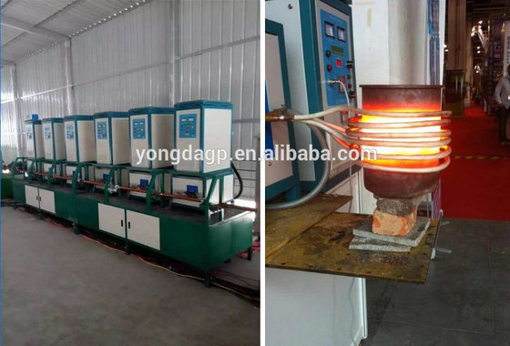 Easy operation IGBT high frequency HF metal tube rod induction heater for heating treatment