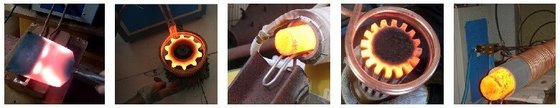 industrial automatic metal heat treatment Yongda WZP-200 IGBT induction heating machine 120KW
