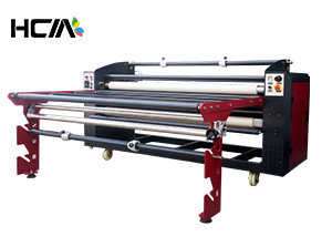 Automatic Roller Heat Transfer Machine , High Pressure Heat Press Tshirt Printing Machine