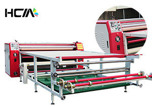 Safety Sublimation Rotary Heat Transfer Machine With Blanket Automatic Device