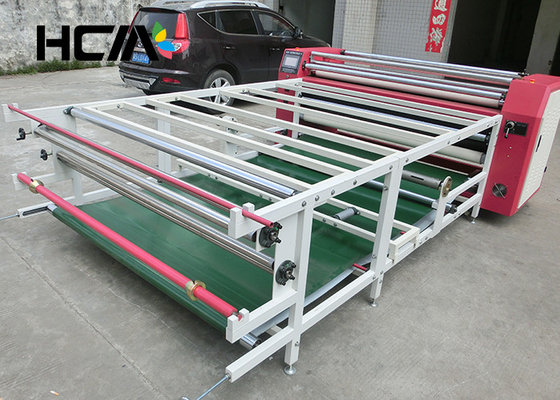 Automatic Rotary Heat Press Machine High - Tech With Rewinding Function