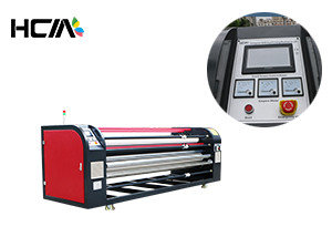 Security Commercial Roll To Roll Heat Transfer Machine Durable High Speed