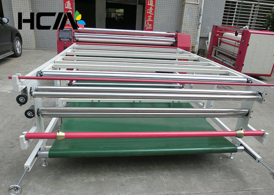 PLC Large Format Roller Heat Press Machine , Towel Heat Press Sublimation Machine