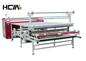 Multifunction Roller Digital Heat Press Machine Transfer T Shirt With 60cm Oil Drum