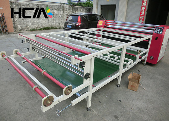 220V 380V Roller Sublimation Printing Machine Low Electricity For Flag Printing