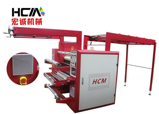 Double Side Roll To Roll Lanyard Heat Press Machine , Printing Speed 1-8m/min