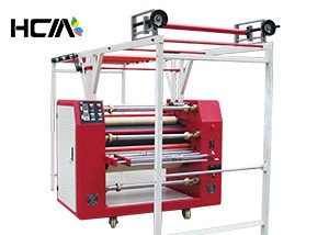 Digital Lanyard Rotary Heat Press Machine Oil Heating With 420mm Roller