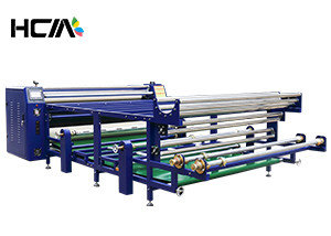 Garment Large Roller Heat Transfer Machine , Digital Heat Transfer Printer Machine