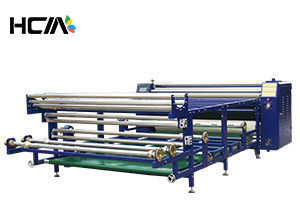1.9m Wide Rotary Heat Transfer Machine , Mouse Pad Sublimation Heat Transfer Press Machine