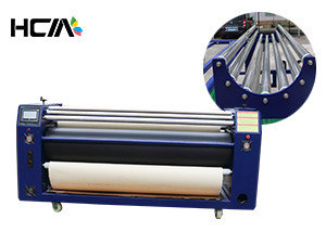 1.9m Wide Rotary Heat Transfer Machine , Mouse Pad Sublimation Heat Transfer Press Machine