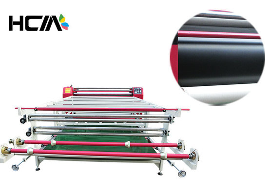 Durable Big Rotary Heat Transfer Machine , Textile Heat Transfer Printing Equipment