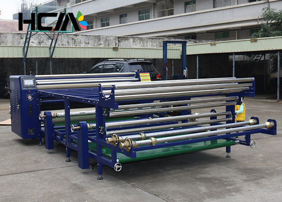 Garment Rotary Heat Transfer Machine , Sublimation Heat Transfer Press Machine