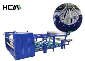 Garment Rotary Heat Transfer Machine , Sublimation Heat Transfer Press Machine